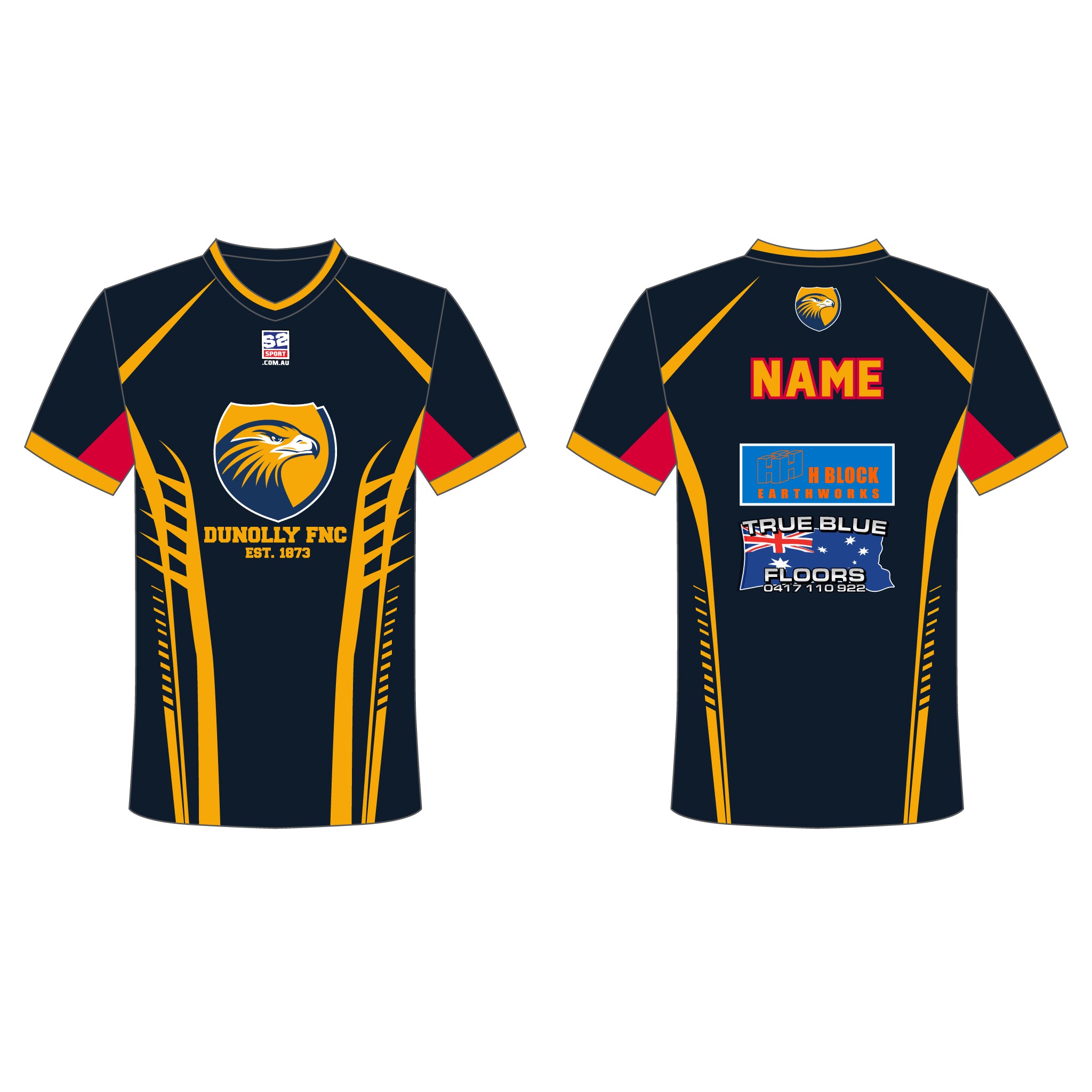 Dunolly FNC Warm Up Top – s2sport.com.au