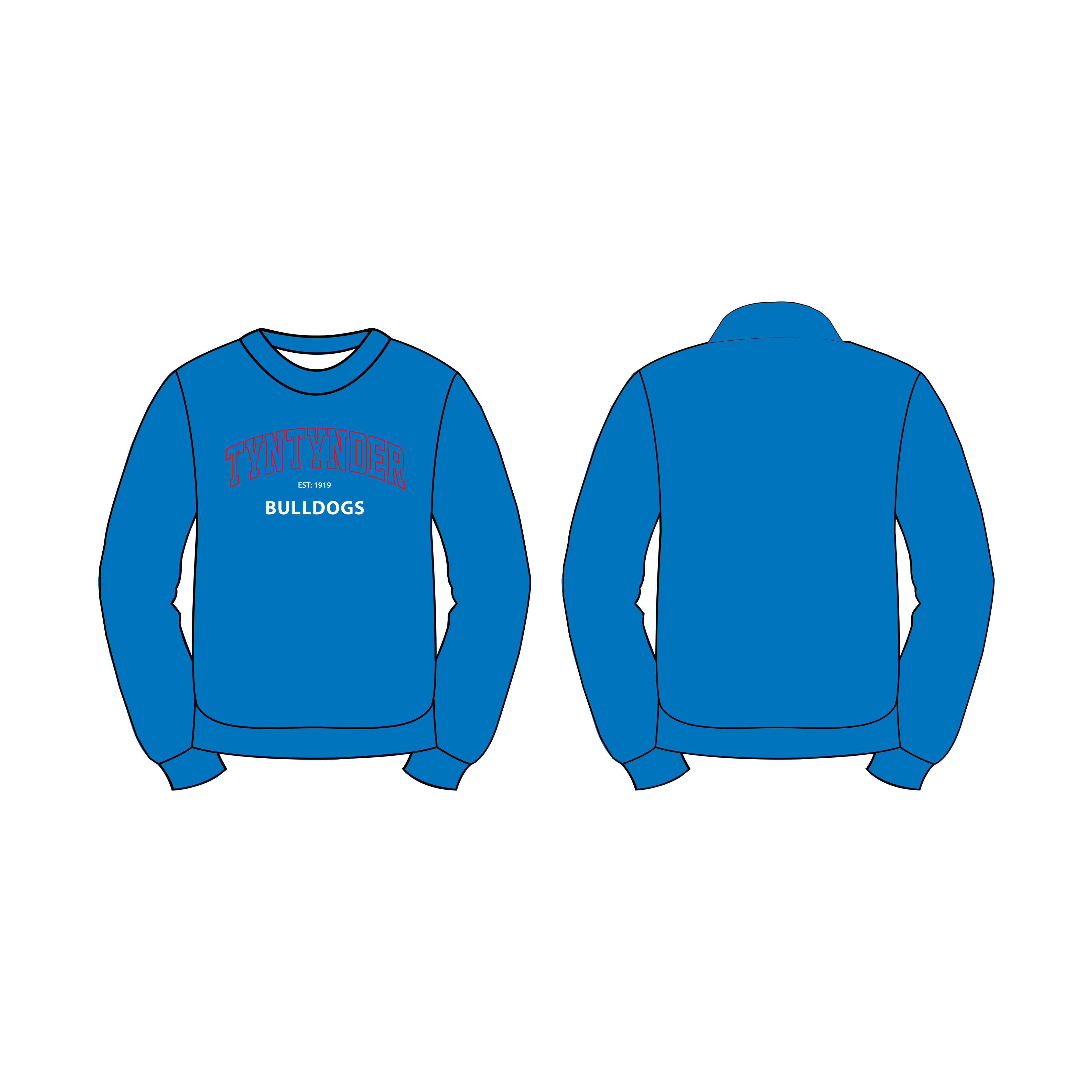 Tyntynder Football and Netball Club Crew Neck Jumper – s2sport.com.au